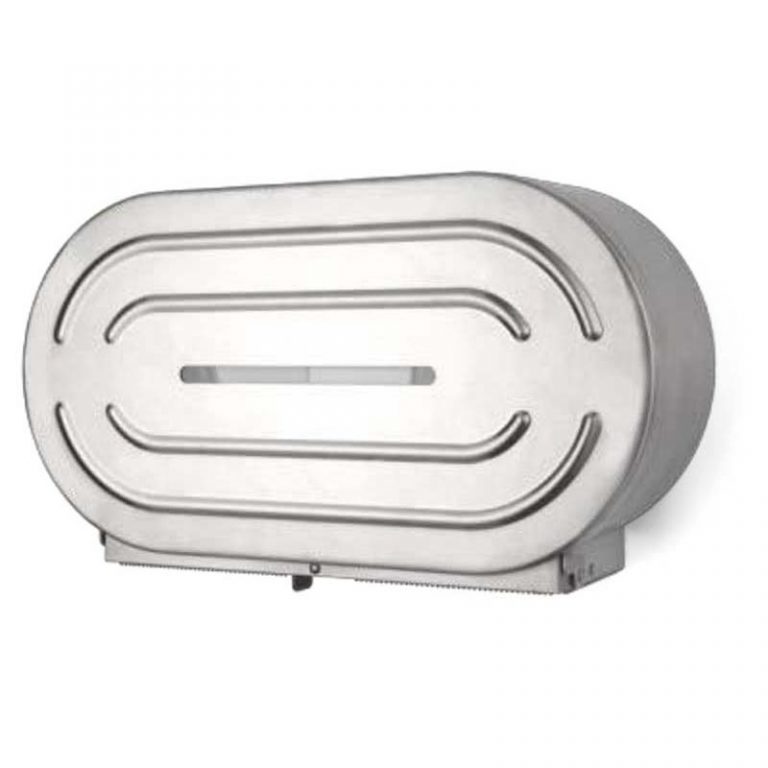 Twin Jumbo/ Roll Toilet Tissue Dispenser stainless steel 304 satin ...