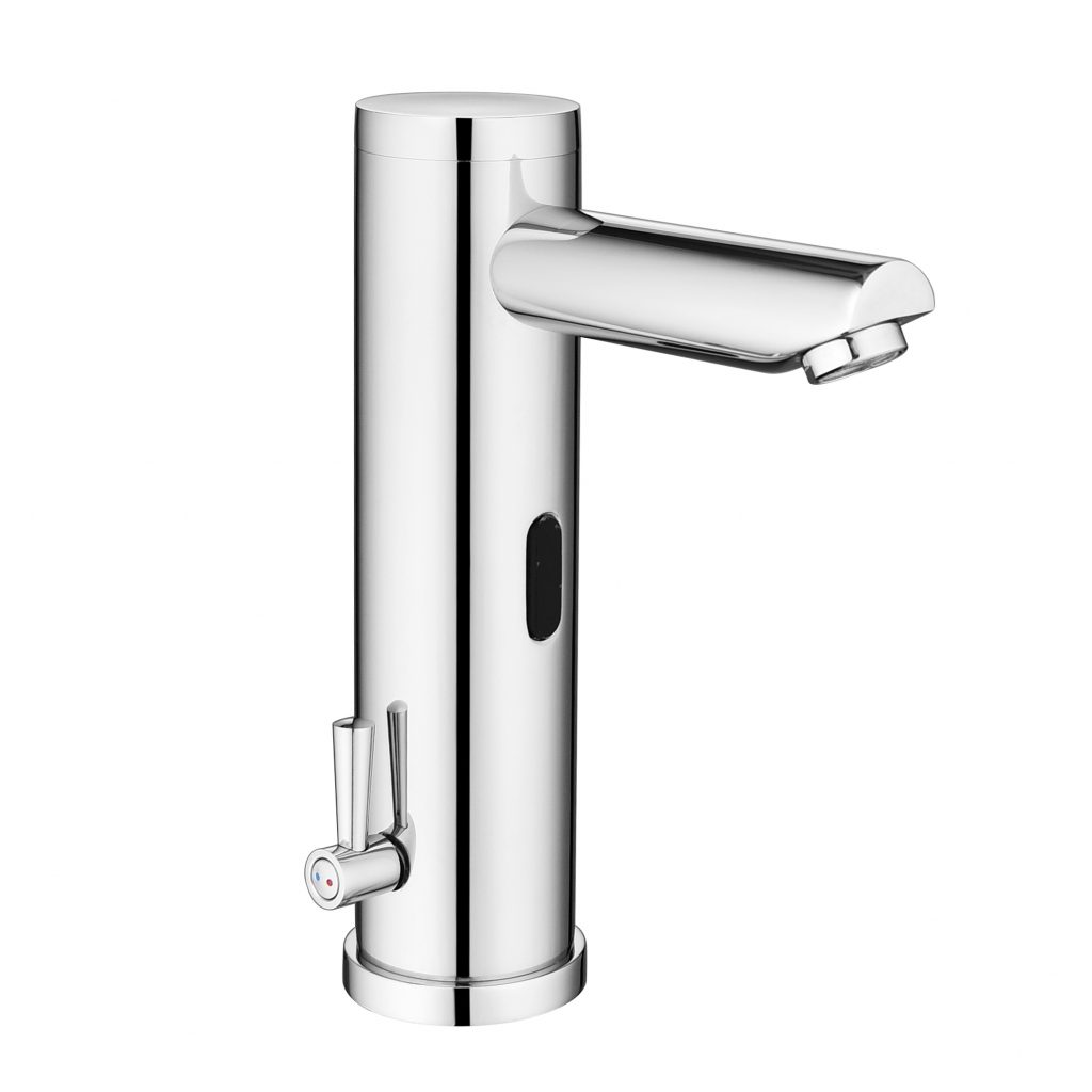 Automatic Faucet Chromed Brass Counter / Basin Mounted ADA Compliant SN ...