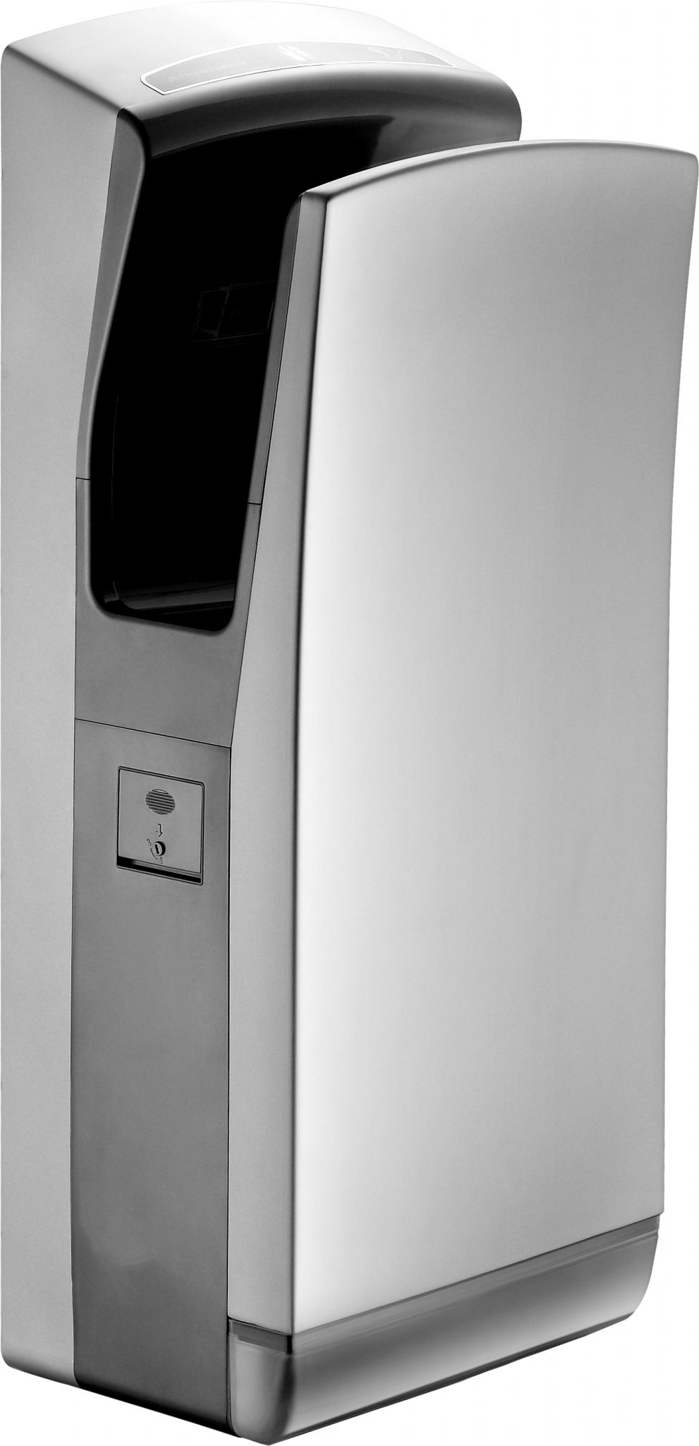 Vertical Automatic Hand Dryer HEPA Filter Stainless steel 304 Brushed ...